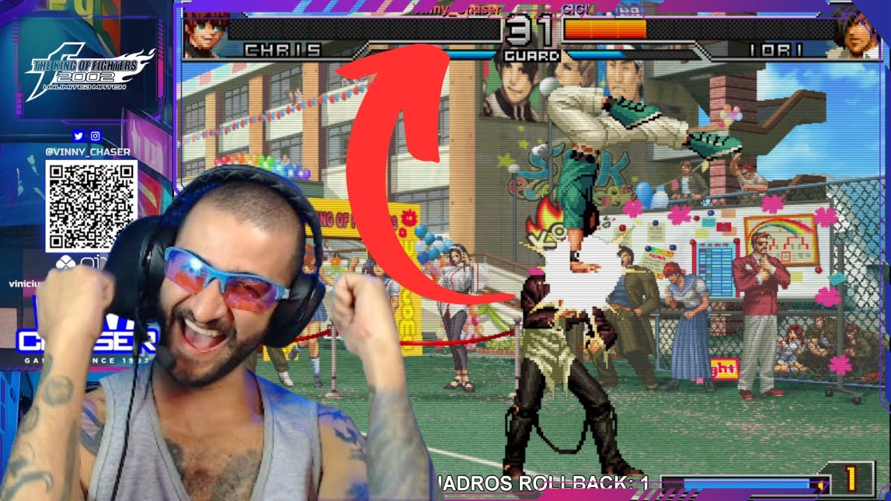 CHRIS: O SALVA FICHAS! - The King Of Fighters 2002 Unlimited Match ...