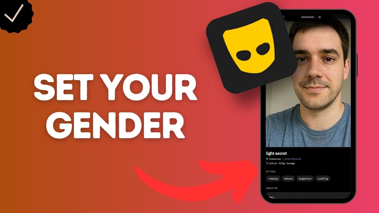 How to Set Your Gender in Grindr (express your identity clearly) - YouTube