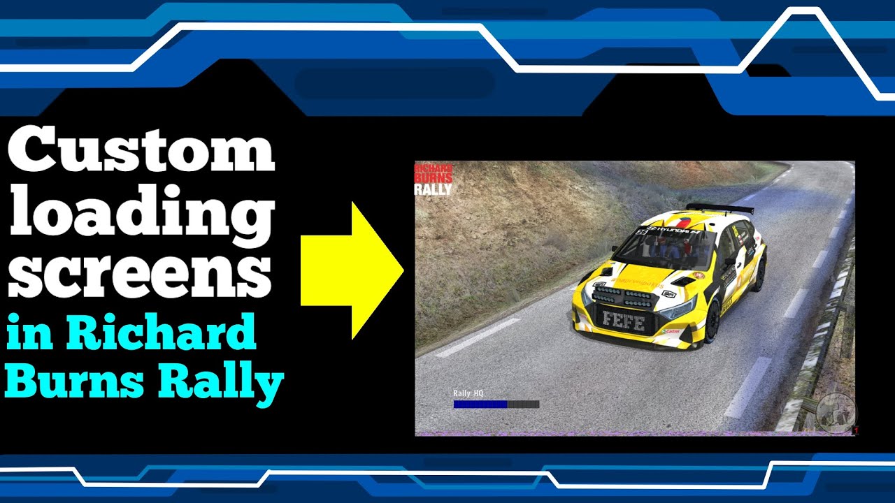 Adding custom loading splash screens to RBR | Tutorial - YouTube