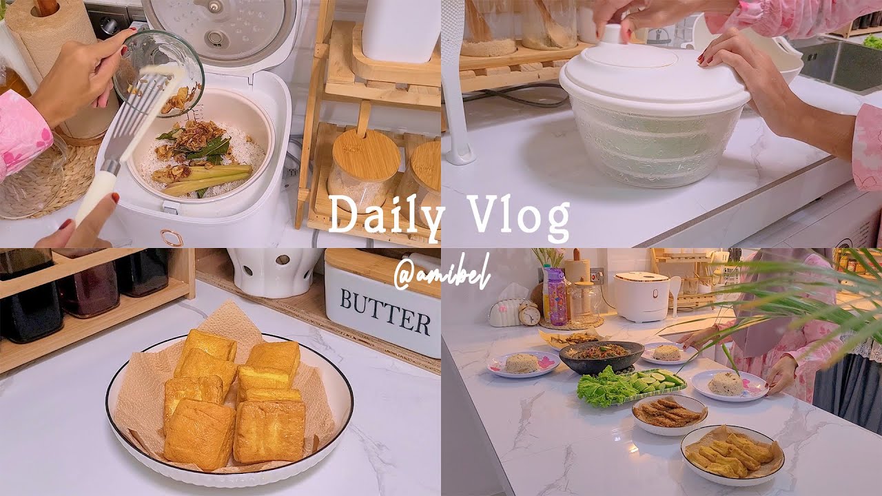 vlog l KEMBALI KE RUTINITAS HARIAN SETELAH LIBUR LEBARAN I MASAK MENU ...
