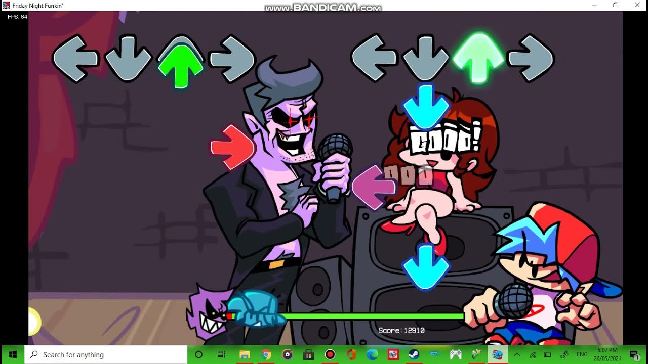 Friday Night Funkin - Dadbattle w/ Reanimated Boyfriend - YouTube