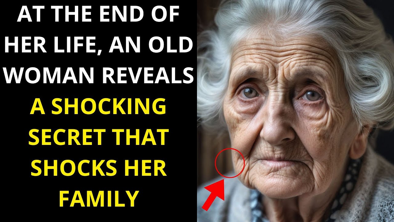 At the end of her life, an old woman reveals a shocking secret that ...