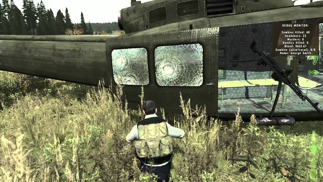 DayZ MOD - How to Repair a Helicopter, Huey - YouTube