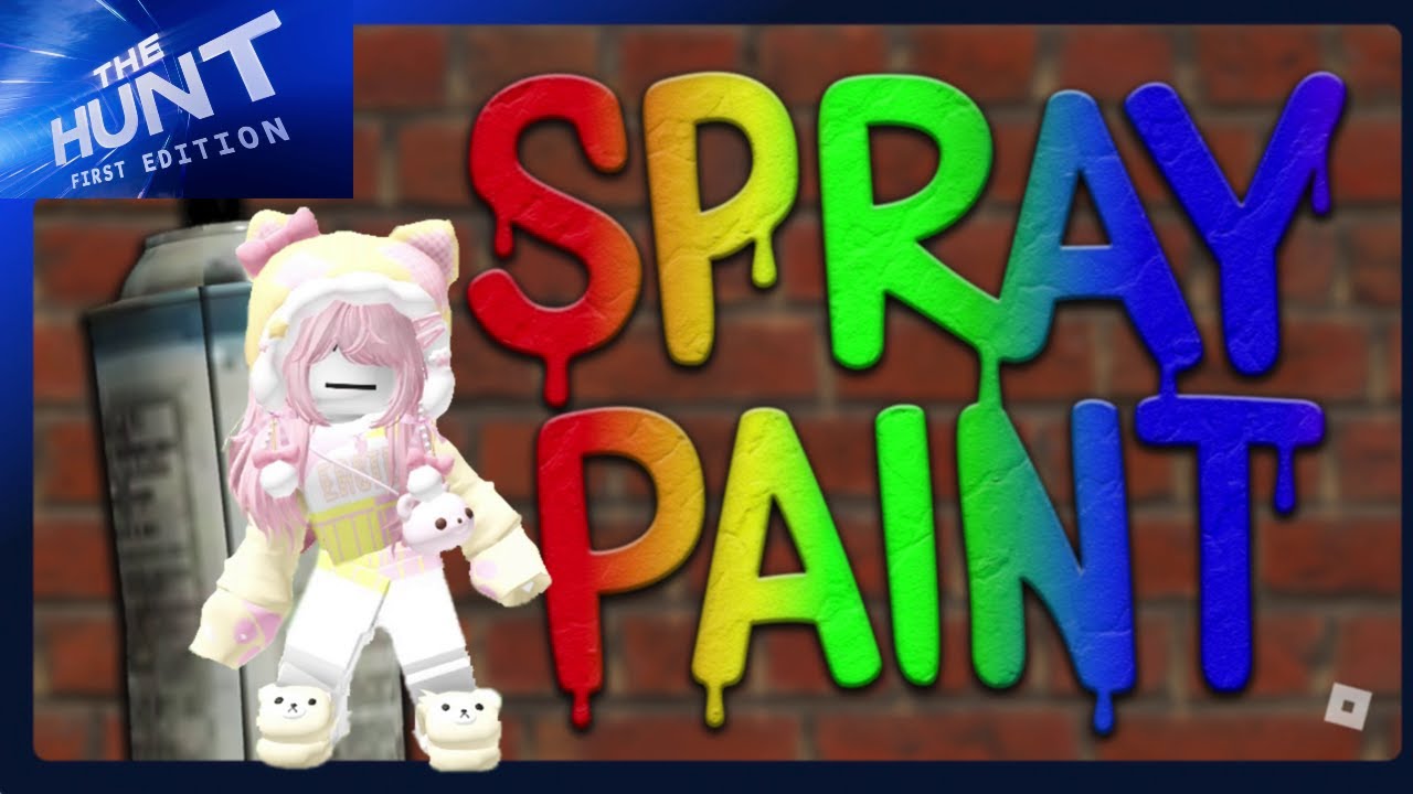 Roblox THE HUNT How To Get SPRAY PAINT Badge - YouTube