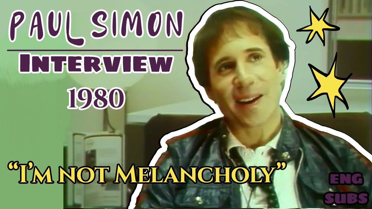 Paul Simon Interview 29th Oct 1980 | Soir 3 France [FRENCH OVERDUB ENG ...