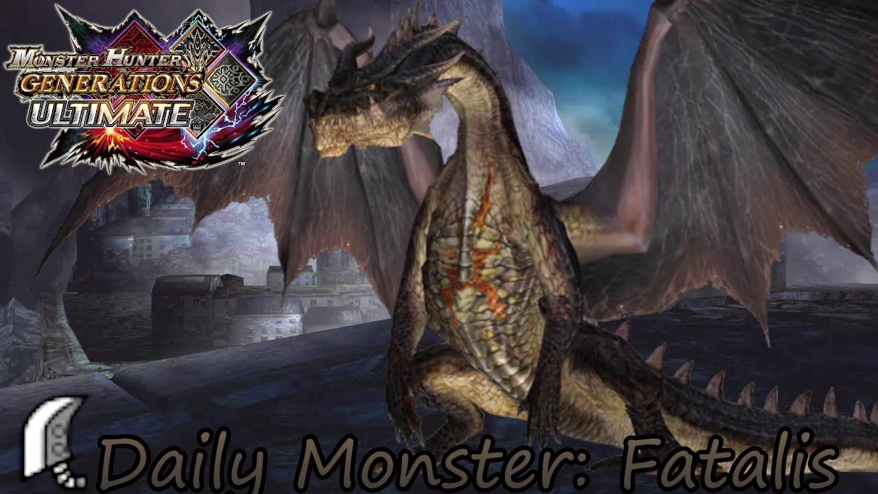 Daily Hunt #396 - Fatalis (MH Generations Ultimate) - YouTube