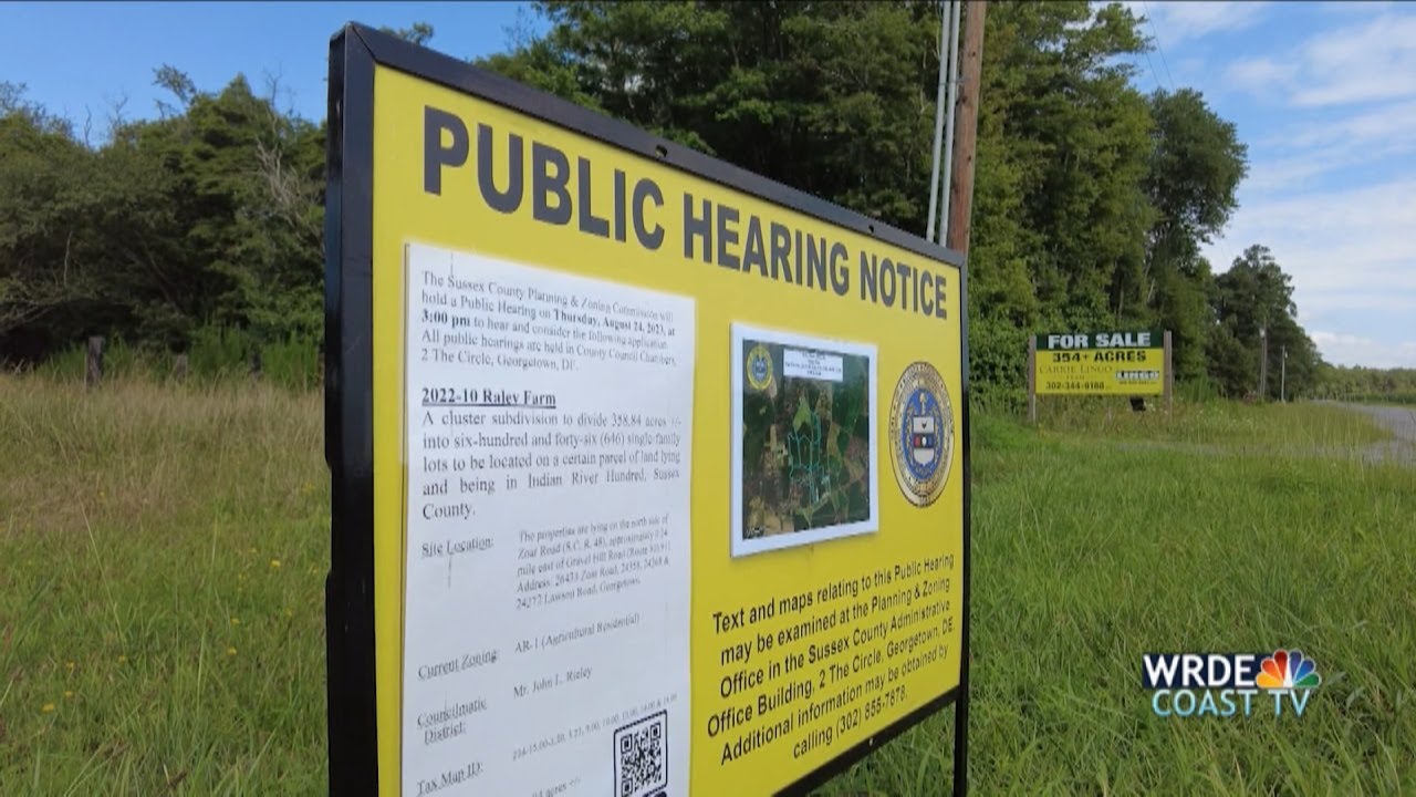 New development proposed on Zoar Road - YouTube