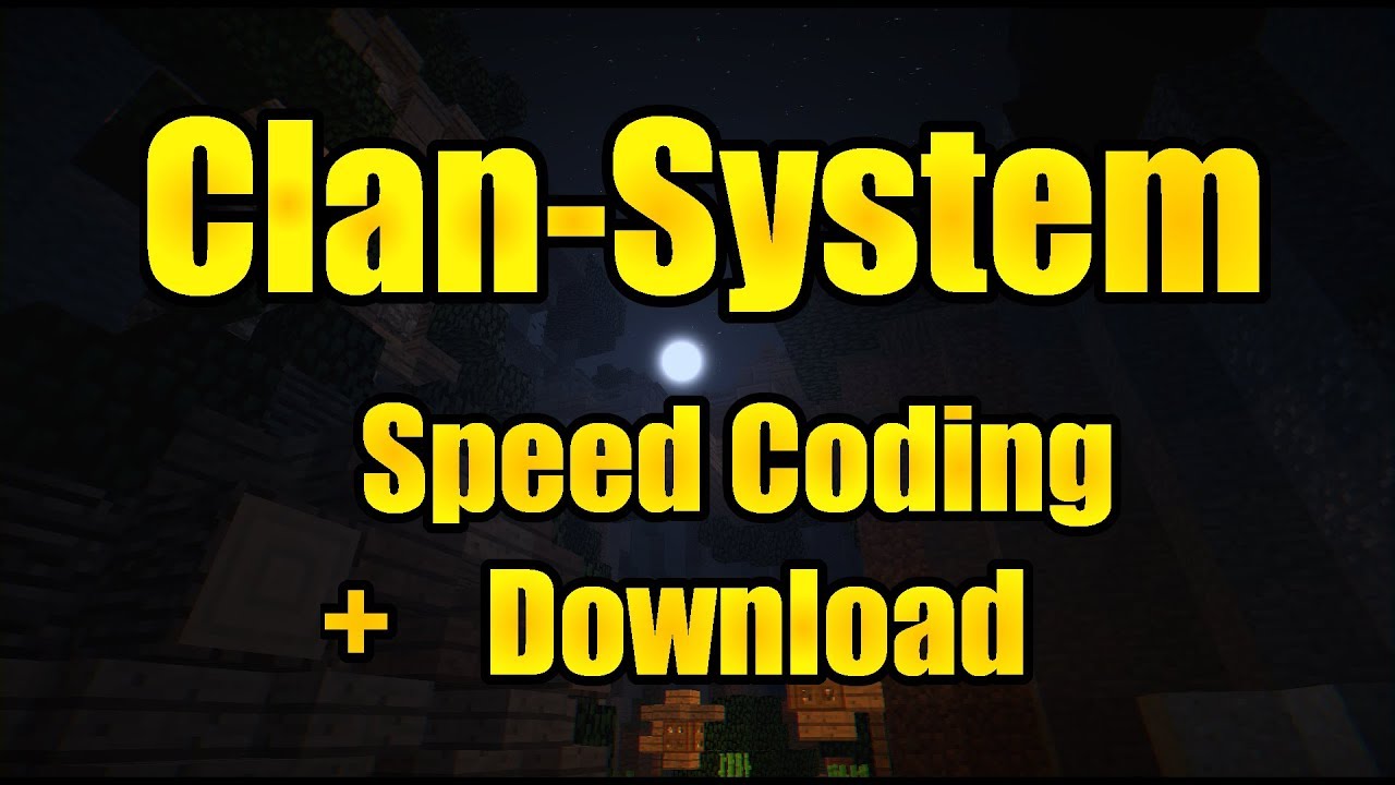 [DOWNLOAD + SpeedCoding] Clan-System | #3 - YouTube