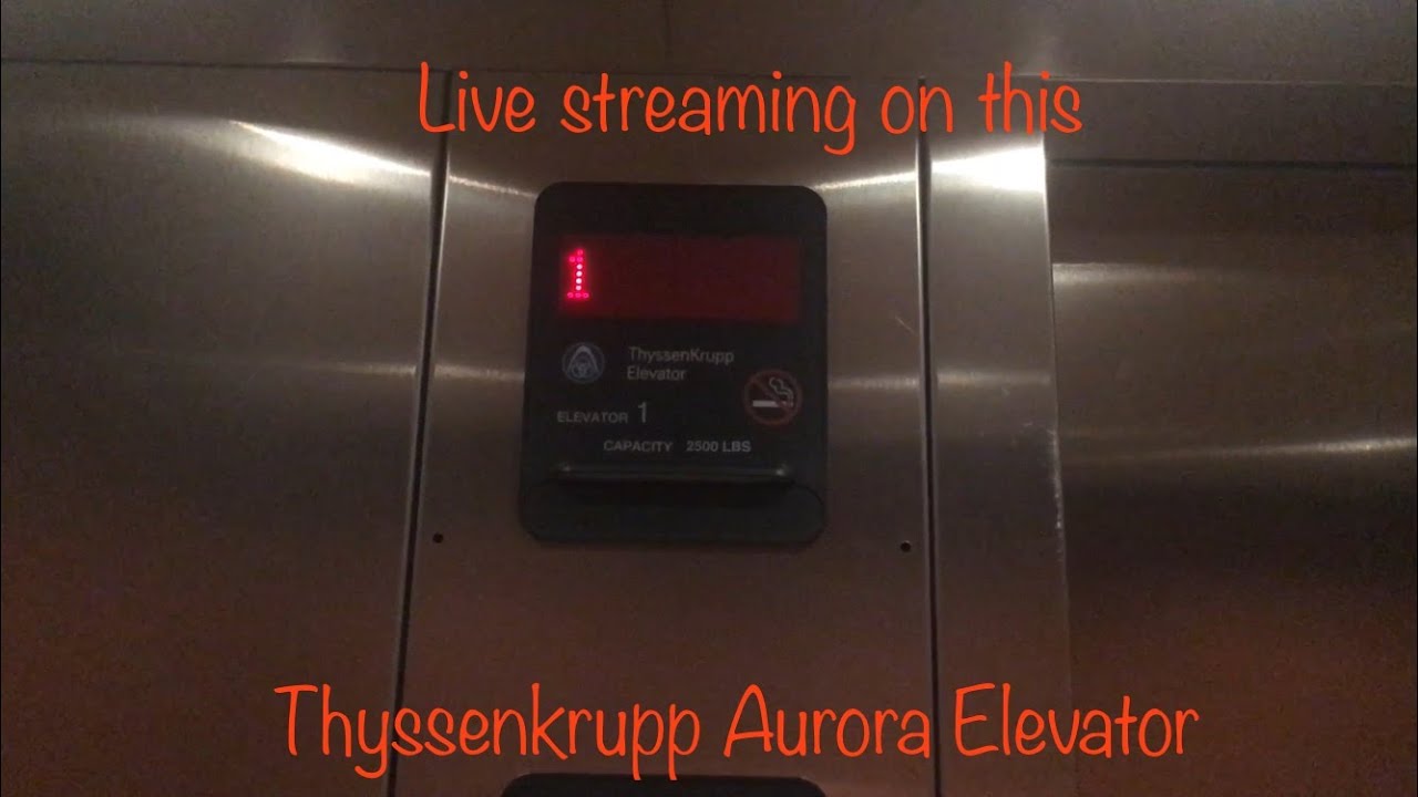 Live streaming on a Elevator - YouTube