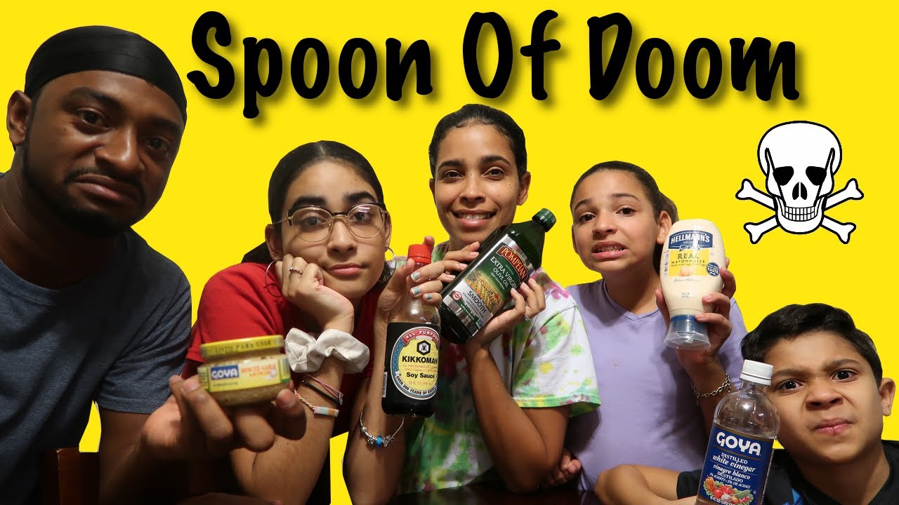Clear Liite Family Spoonful Challenge - YouTube