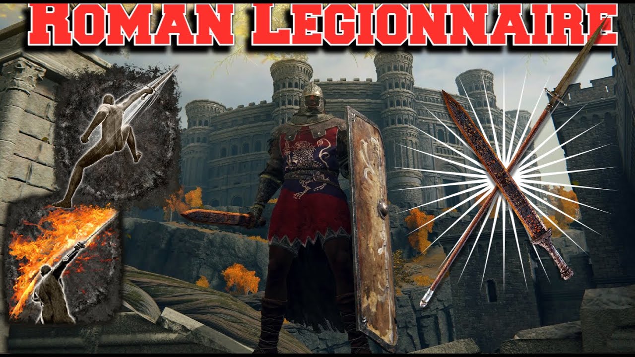 This Roman Soldier/Ligonier PvP Build Is Historically Accurate-Elden ...