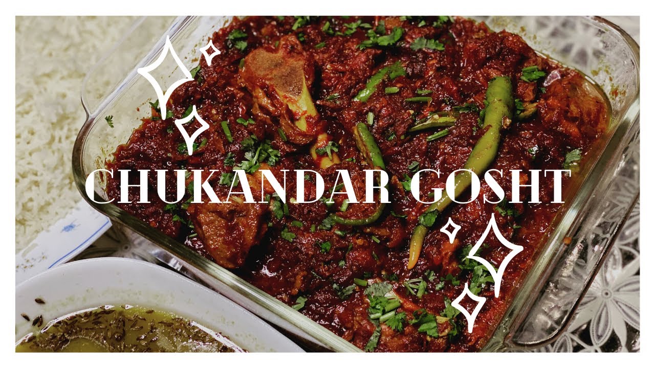 Chukandar Gosht | Mutton Beatroot Curry | Quick Recipe For Lunch Dinner | - YouTube