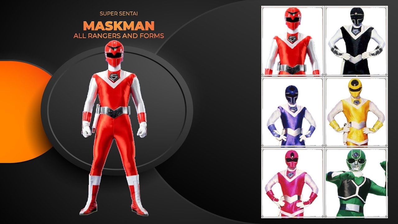 Maskman All Rangers and Forms - YouTube