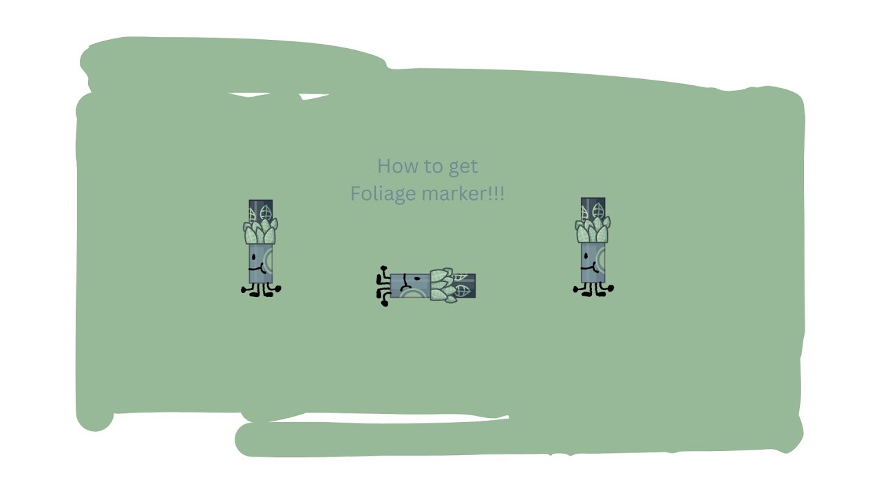 How to get Foliage marker!!! - YouTube