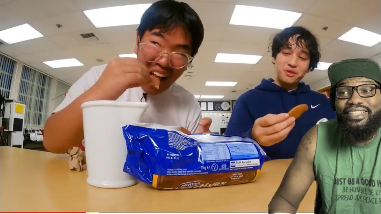 American Highschoolers Try British Tea And Biscuits For The First Time ...