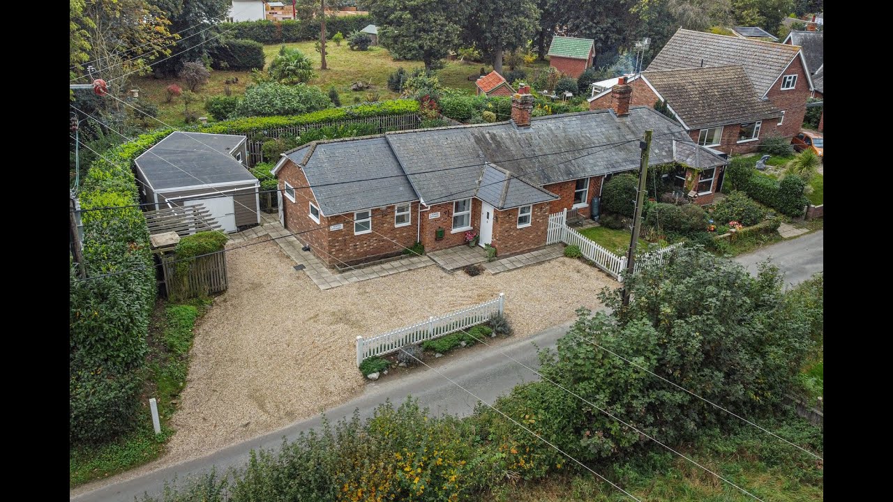 FOR SALE - School Cottages, Church Lane Brantham, CO11 1QA - YouTube