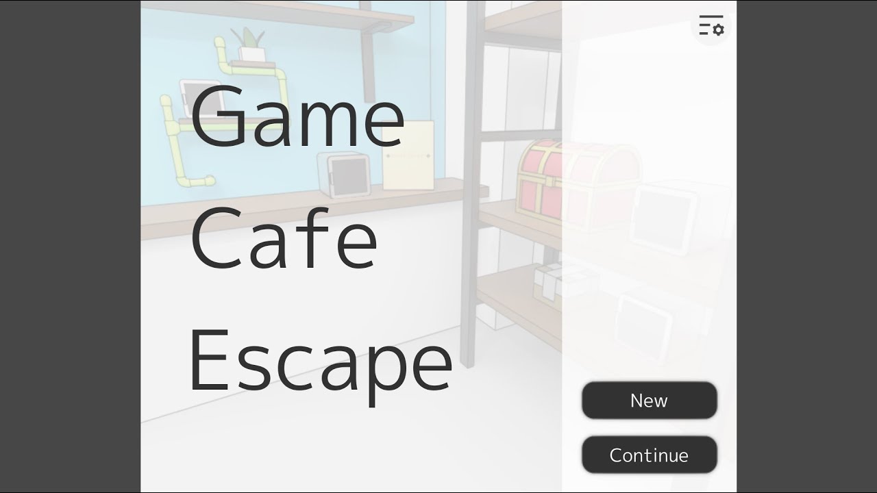 game cafe escape playthrough - YouTube