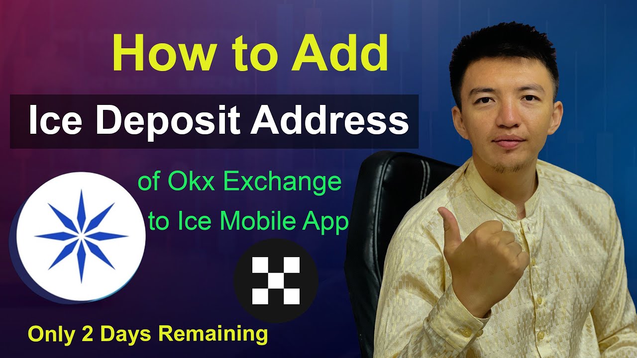 How to Add Ice Okx Deposit Address to Ice App | Use Ice Okx Address for ...