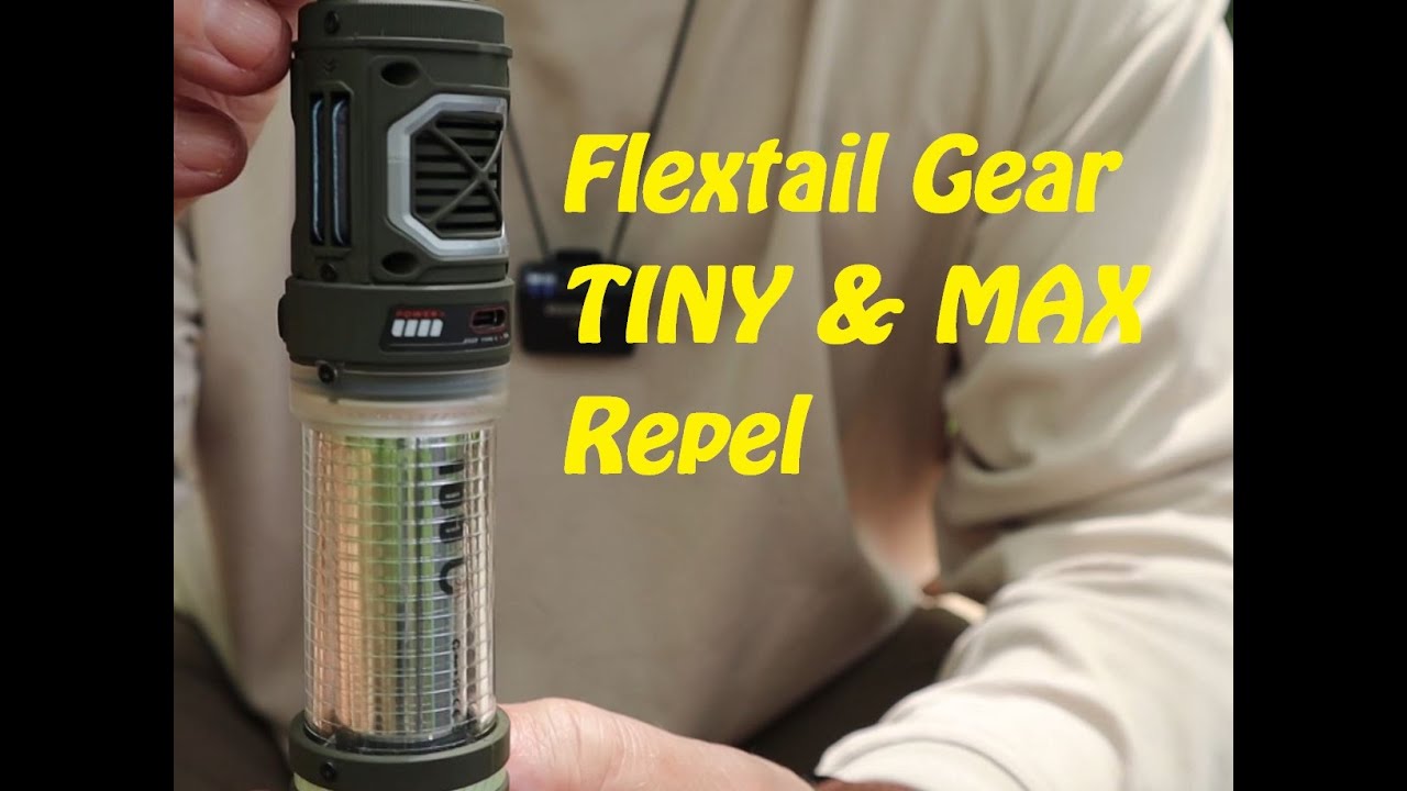 Flextail Gear TINY and MAX Repel Battery Operated Bug Repellent - Do they work? - YouTube