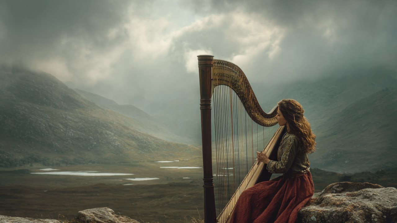 Ballad Of A Broken Harp | Celtic Music Journey - YouTube