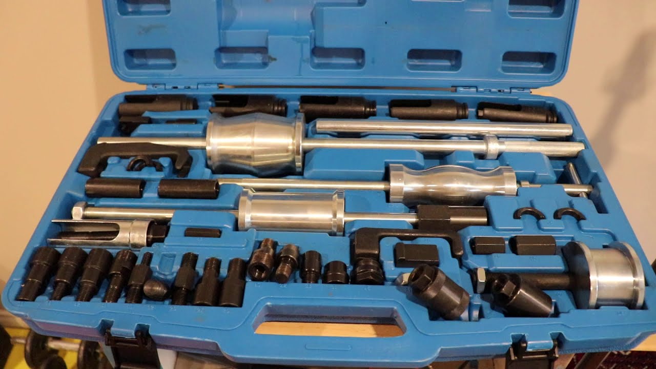 40PCS Master Diesel Injector Puller Extractor with Common Rail Adaptor ...