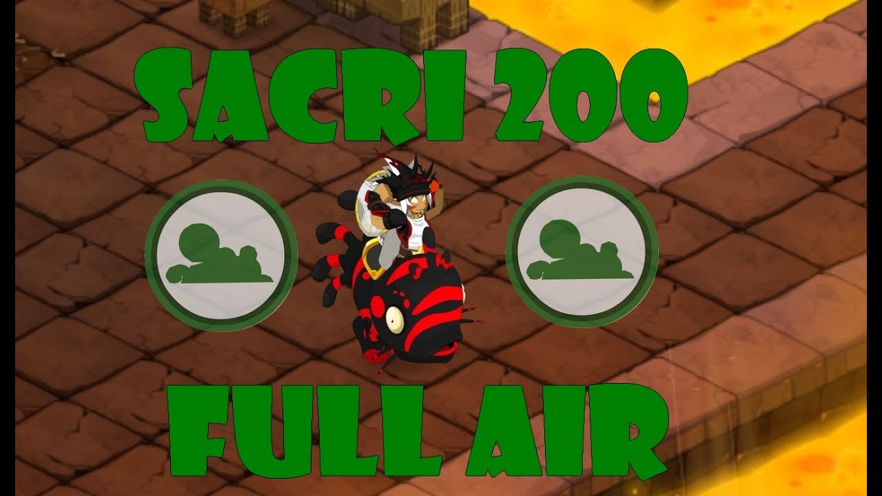 [Dofus] Stuff Sacri Full Air LVL 200 GROS ROXX/RESI !!! - YouTube