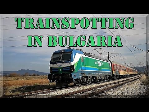Trainspotting in Bulgaria: BDZ Passenger and Freight Trains on Main ...