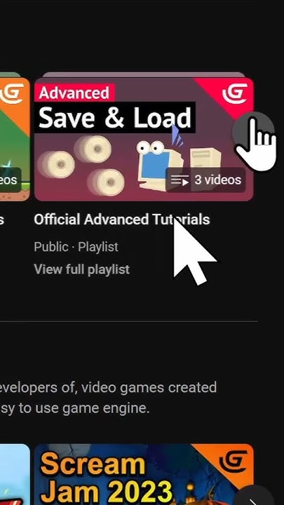 Game Engine Tip - Engine Video Tutorials - #gamedev #gdevelop #nocode #tutorial - YouTube