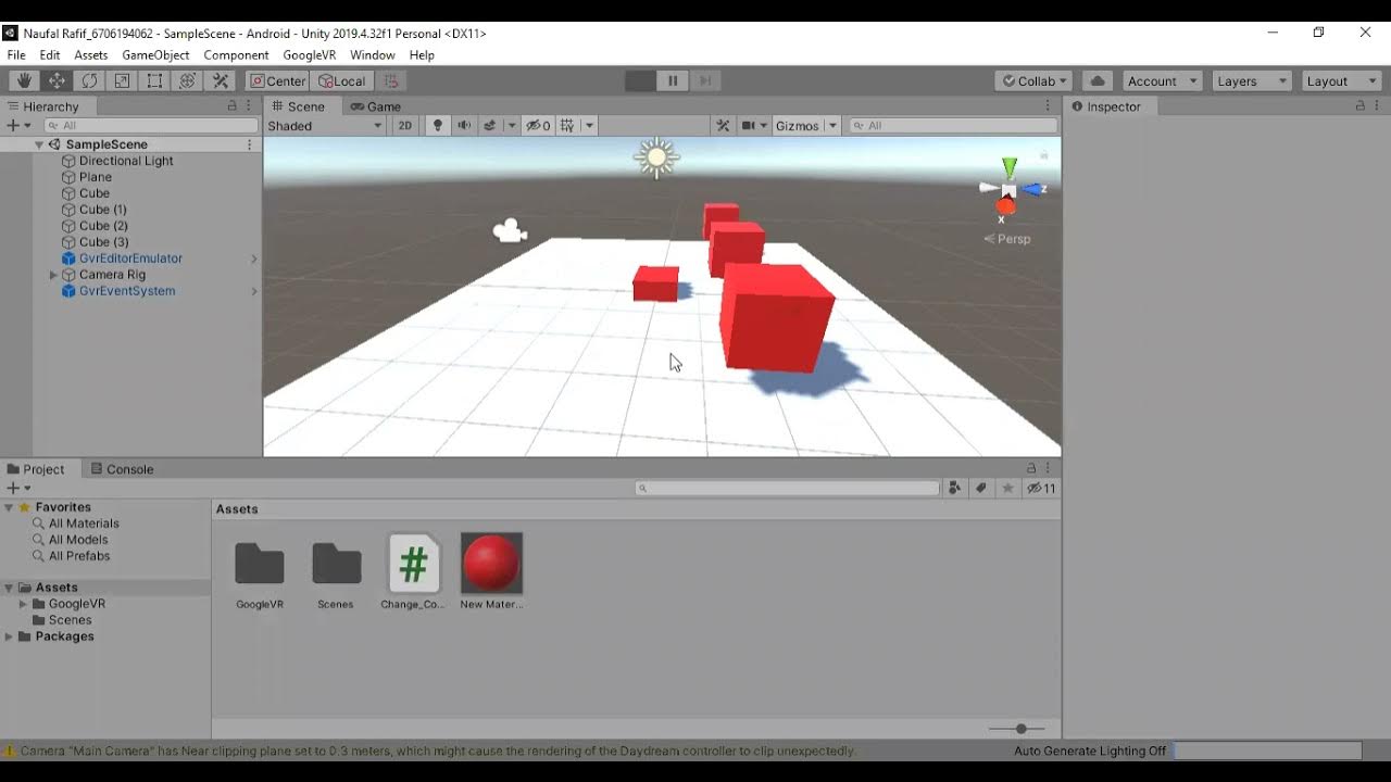 Google VR Cardboard - Unity - YouTube