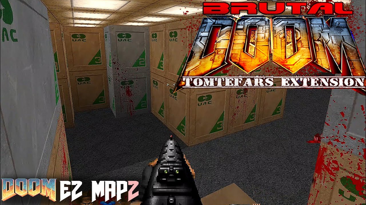 Brutal Doom E2M2, 100% secrets [HD Textures zdoom dhtp, DoomMetal ...