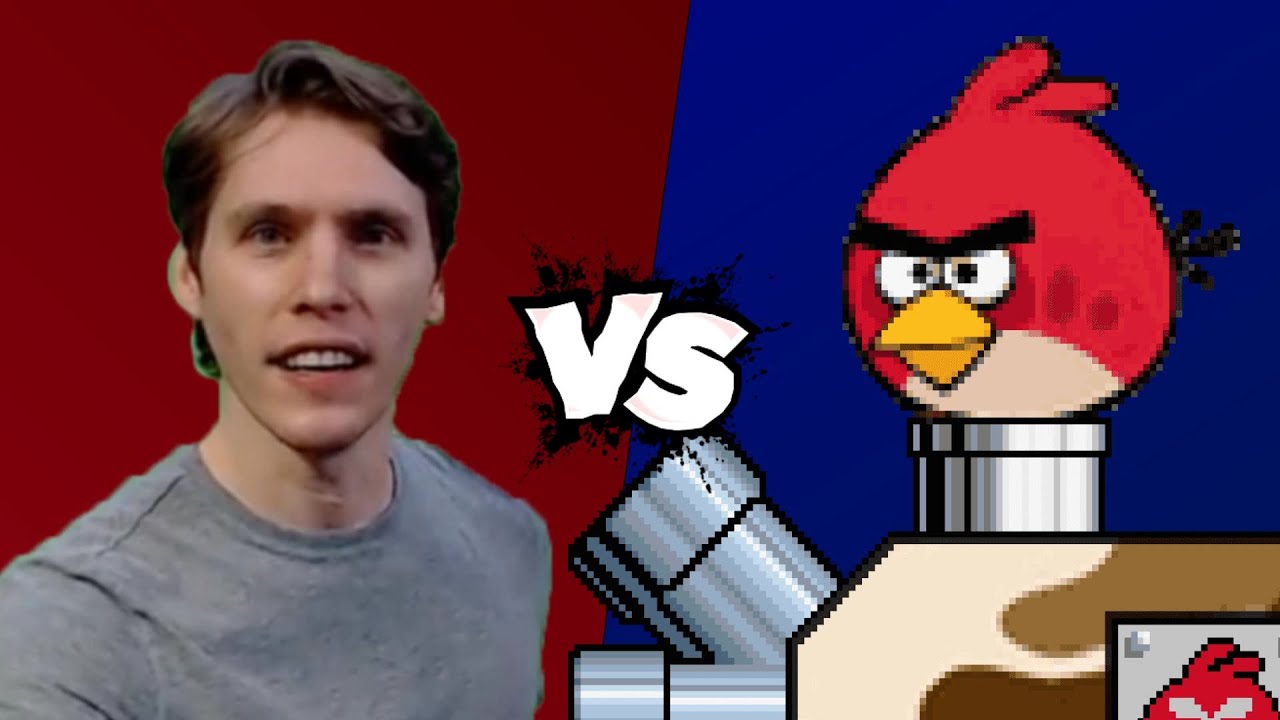 MUGEN Battle - Jerma vs Angry Birds Tank - YouTube
