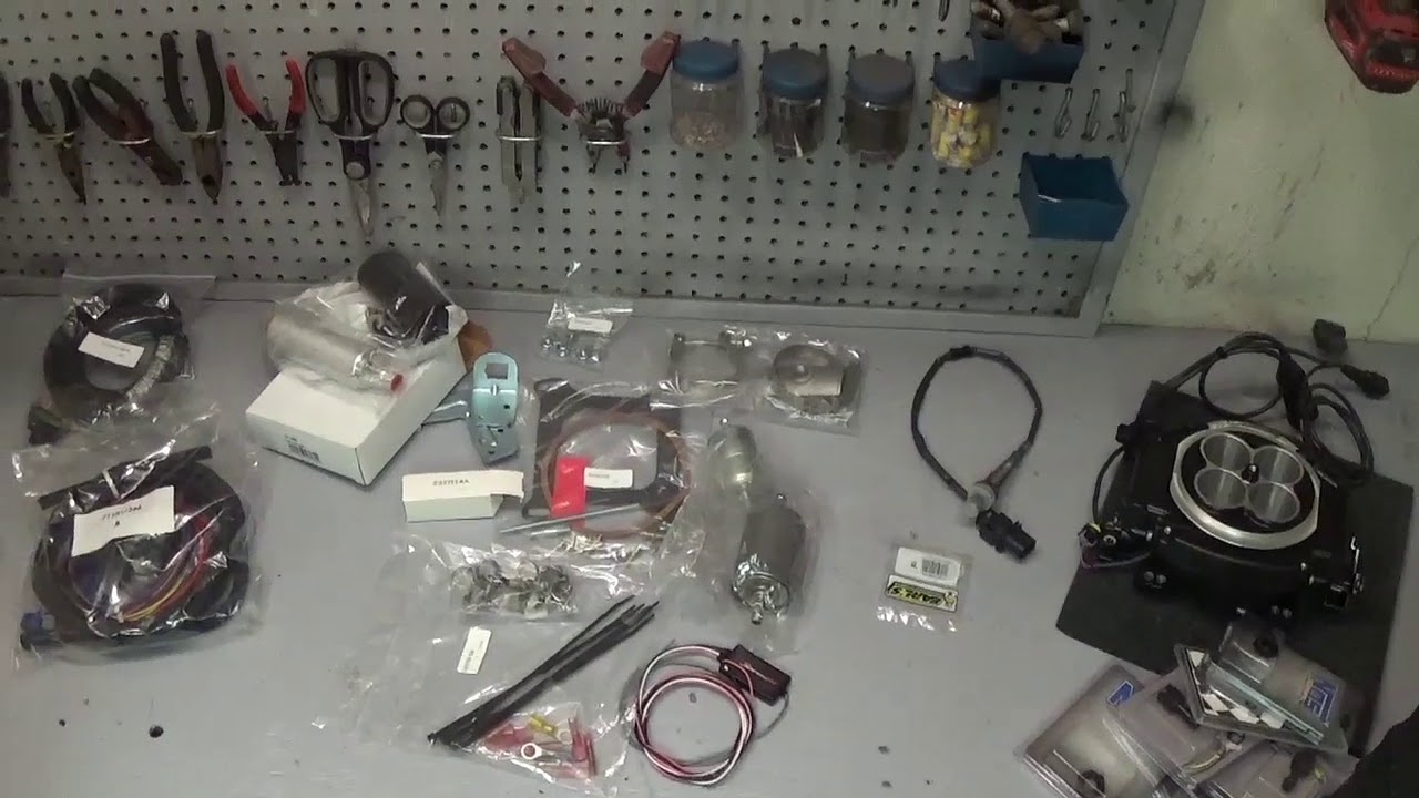 Holley Sniper EFI unboxing - YouTube