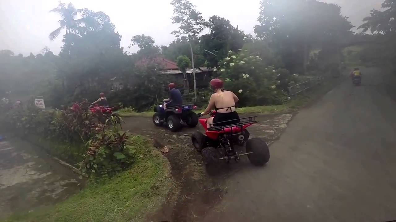ATV Driver Falls into Ditch - YouTube