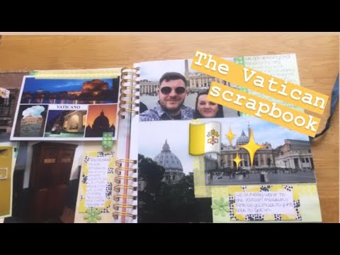 Scrapbook My Travels; The Vatican - YouTube