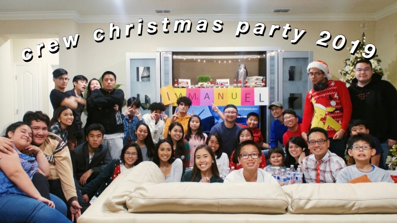 Crew Christmas Party 2019 - YouTube