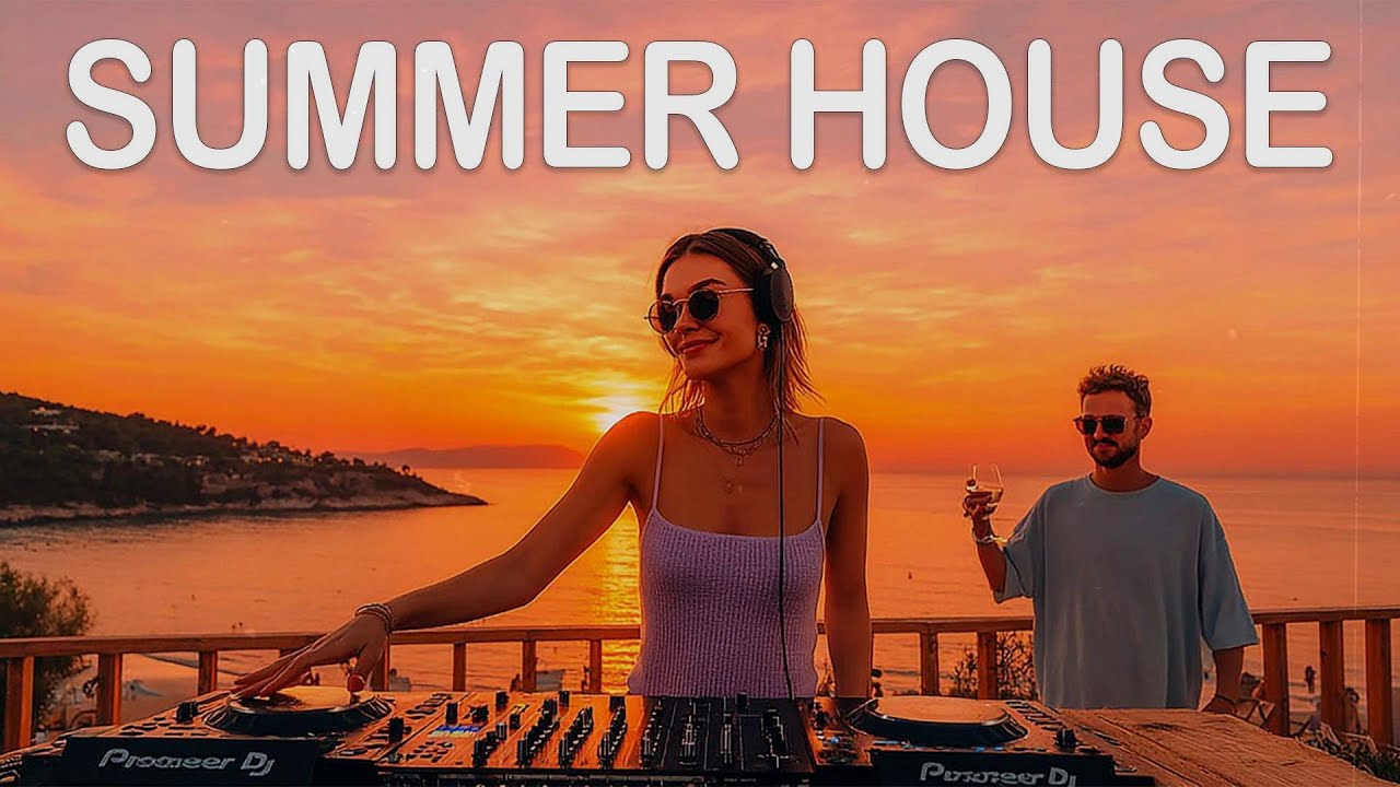 Uplifting House Music Mix - Summer Sunset Party 2025 Playlist - YouTube