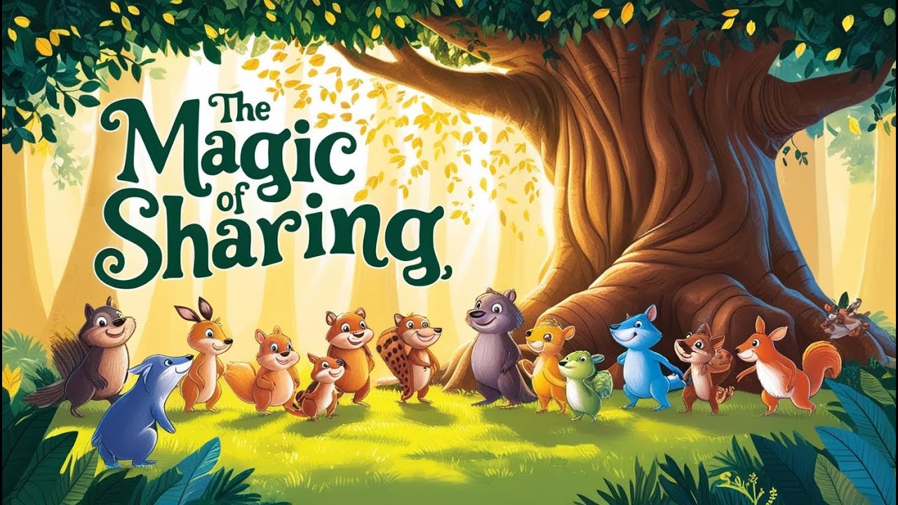 The Magic of Sharing – Children's Story | Educational & Moral Tale ...