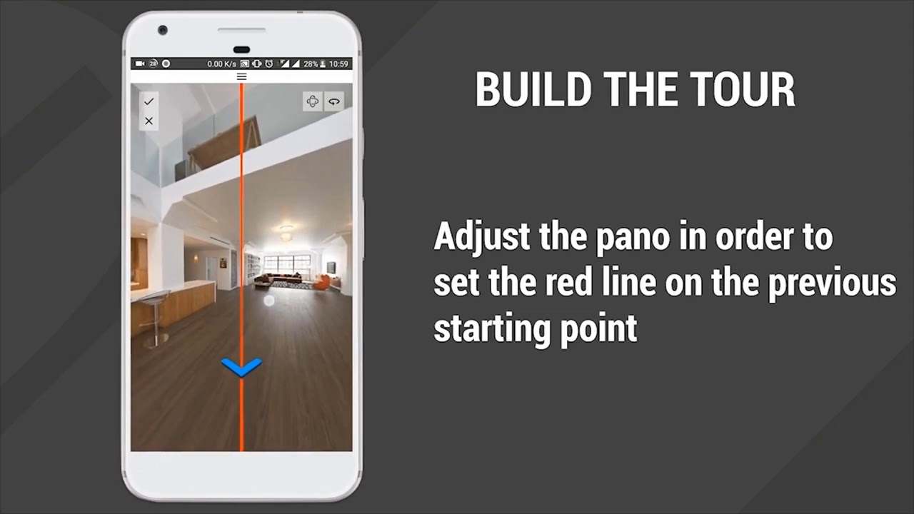 Viewmake App - Build the Virtual Tour - method one - YouTube