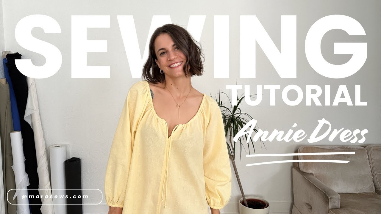 Easy sewing Tutorial Annie Dress - YouTube