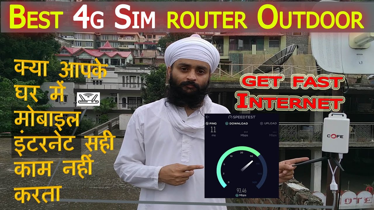 Best 2G 3G 4G COFE WiFi Router Outdoor 4g-807wd2 | Jiofi Alternate ...