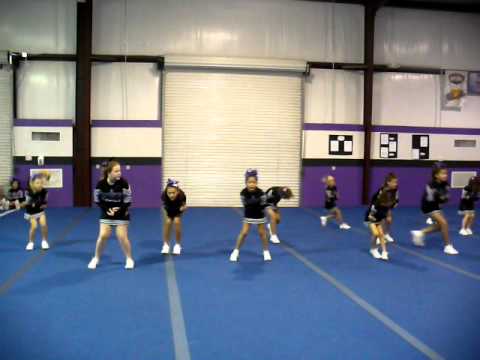 Becca Temple and the Edge Cheer Novas Dress Rehearsal Nov 2011 - YouTube