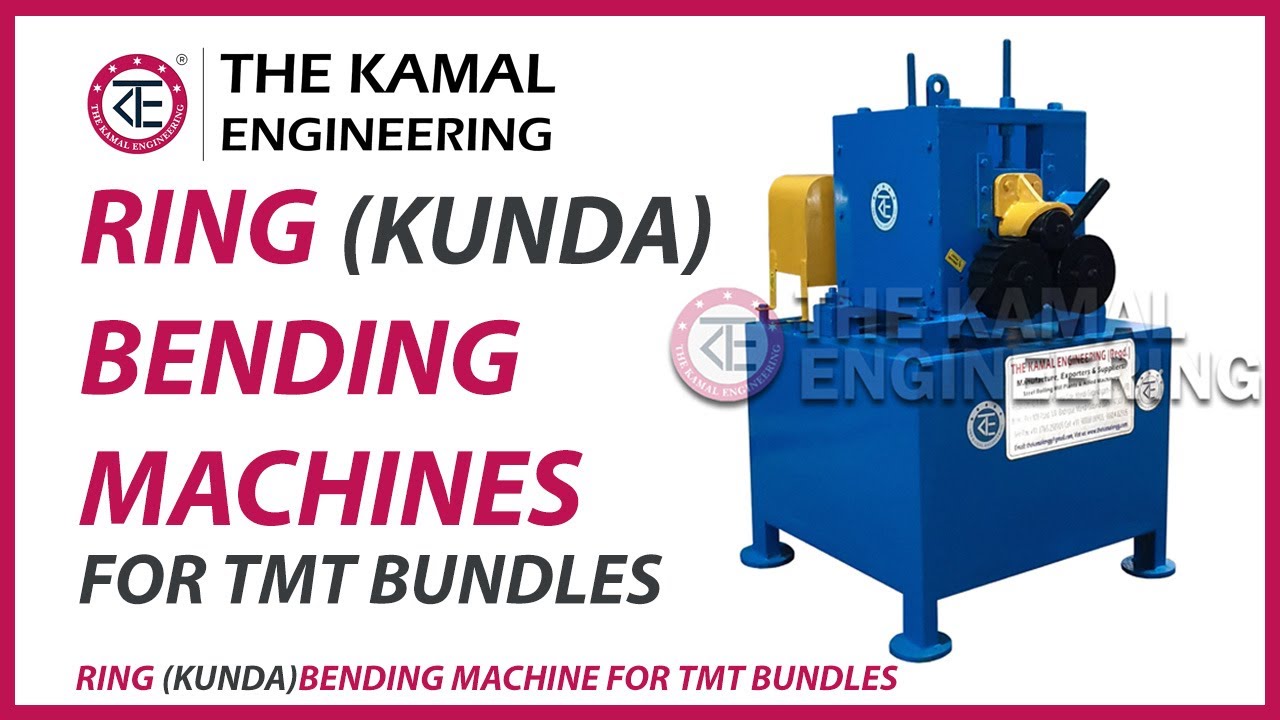 Ring (Kunda) Bending Machine | BENDING AND TYING : for Tying TMT ...