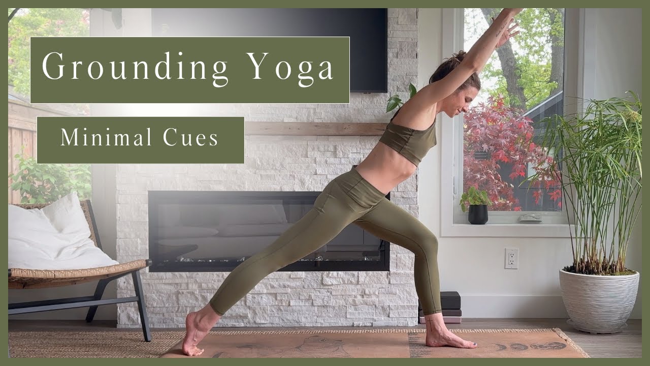Grounding Hatha Yoga Flow | 25-Min Gentle Practice with Minimal ...