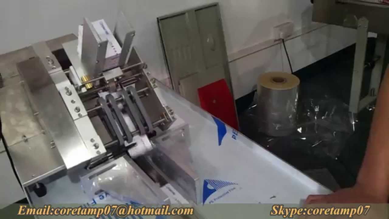 automatic card packing machine - YouTube