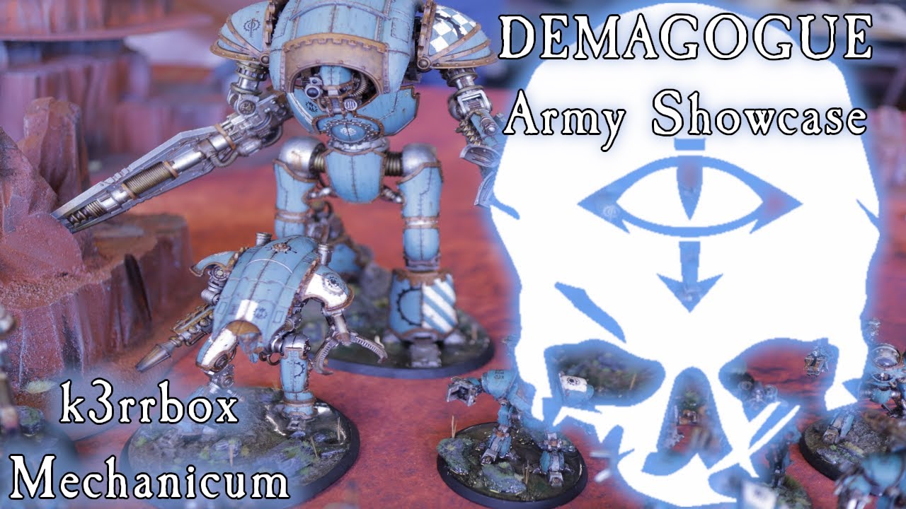 Preferred Enemy Army Showcase - k3rrbox's Mechanicum - YouTube
