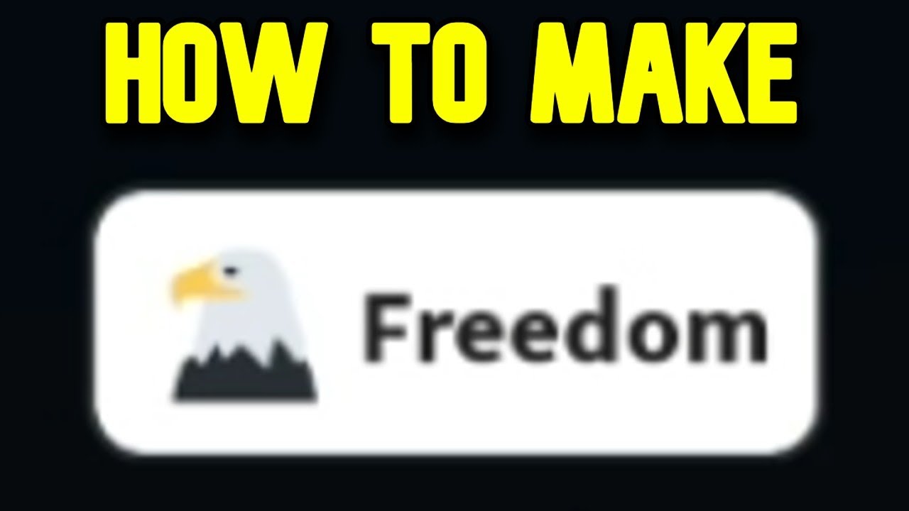 How to Make Freedom in Aura Craft (Roblox) - YouTube