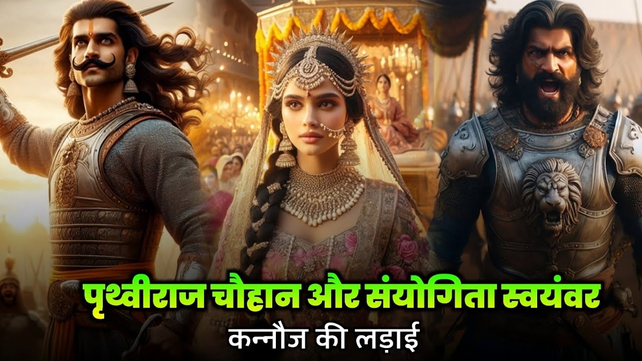 Prithviraj Chauhan and Sanyogita Swayamvar / True Katha AI #truekathaai ...