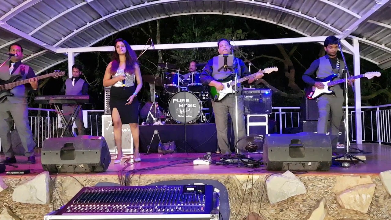 Goan Band Pure Magic Covering "Tuzo Mog" - YouTube