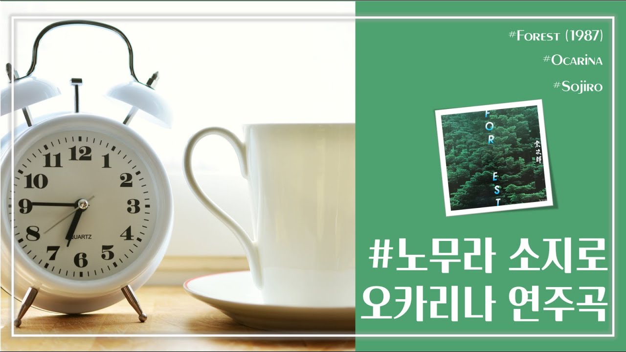 [Playlist] 포레스트 (1987) 노무라 소지로 오카리나 연주곡 / Sojiro Ocarina Forest / 마음이 ...