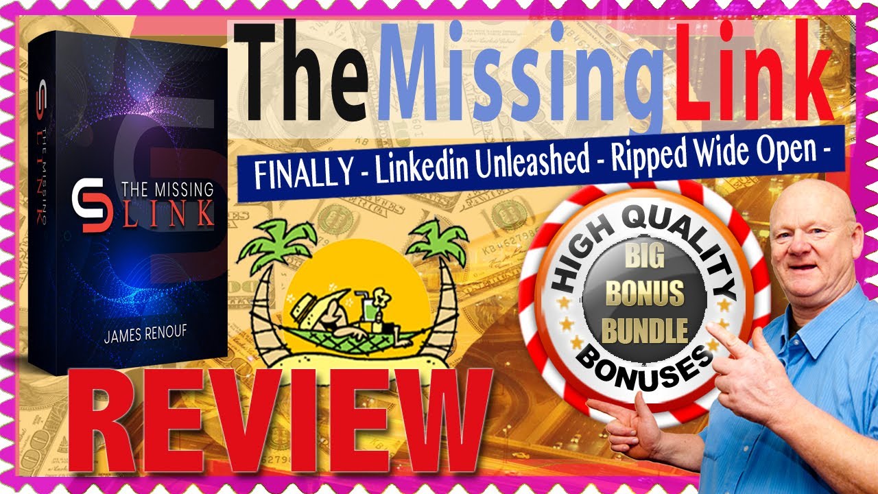 The Missing Link Review With My Here To Help You Succeed Bonus Care Package - YouTube